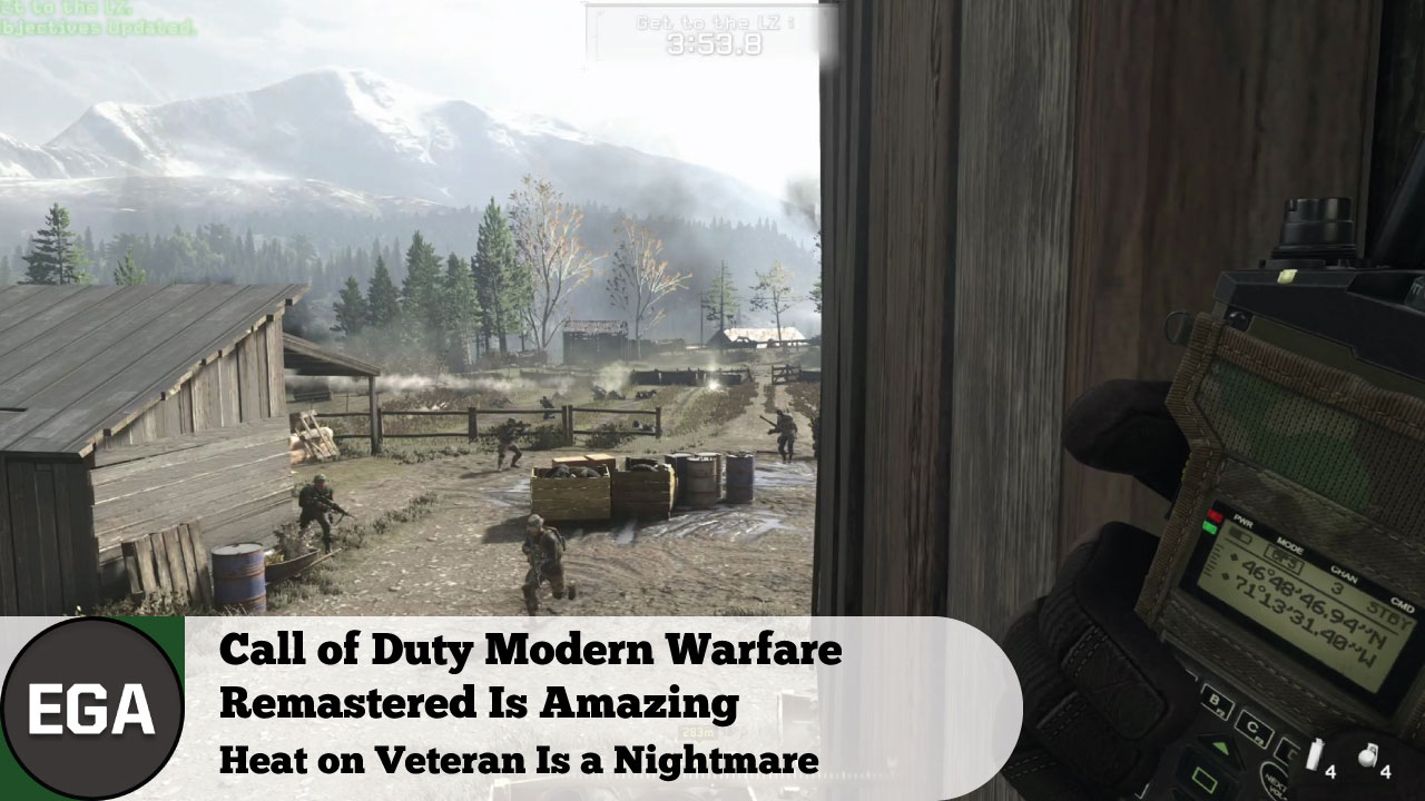 Call Of Duty MW Remastered Is Amazing | Heat on Veteran Is a Nightmare