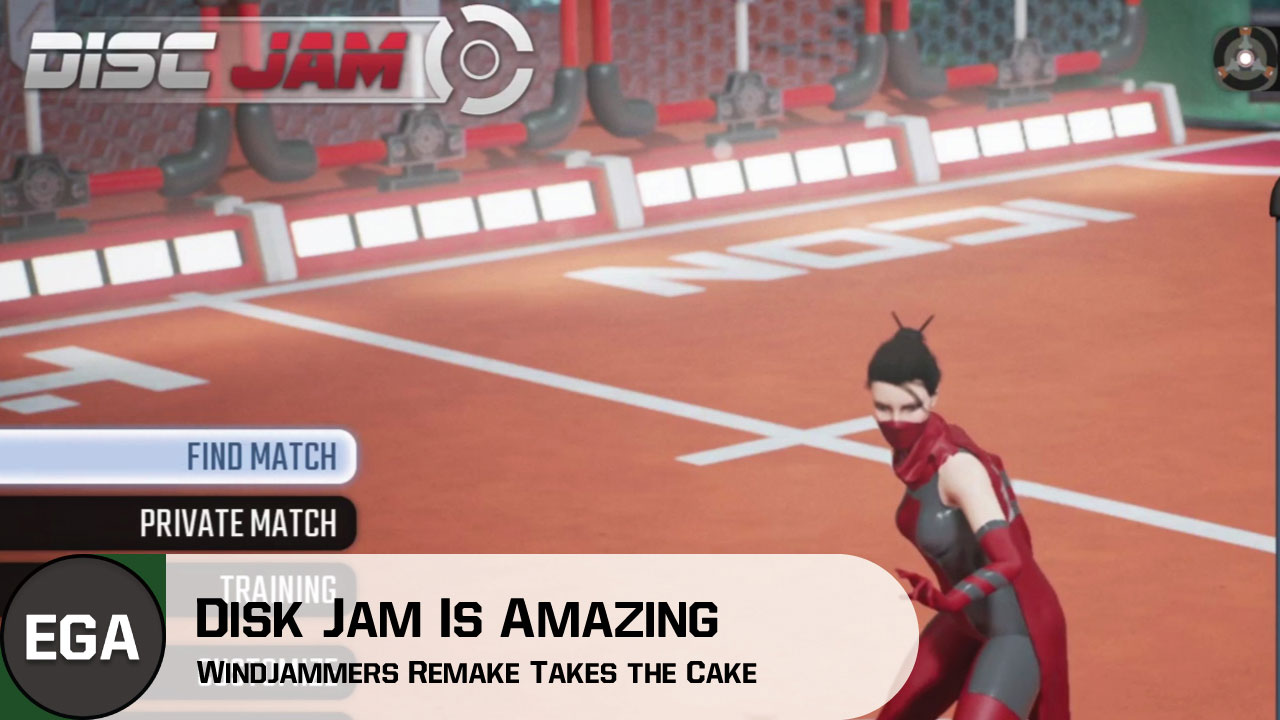 (1) Disk Jam Is Amazing | Windjammers Remake Takes the Cake