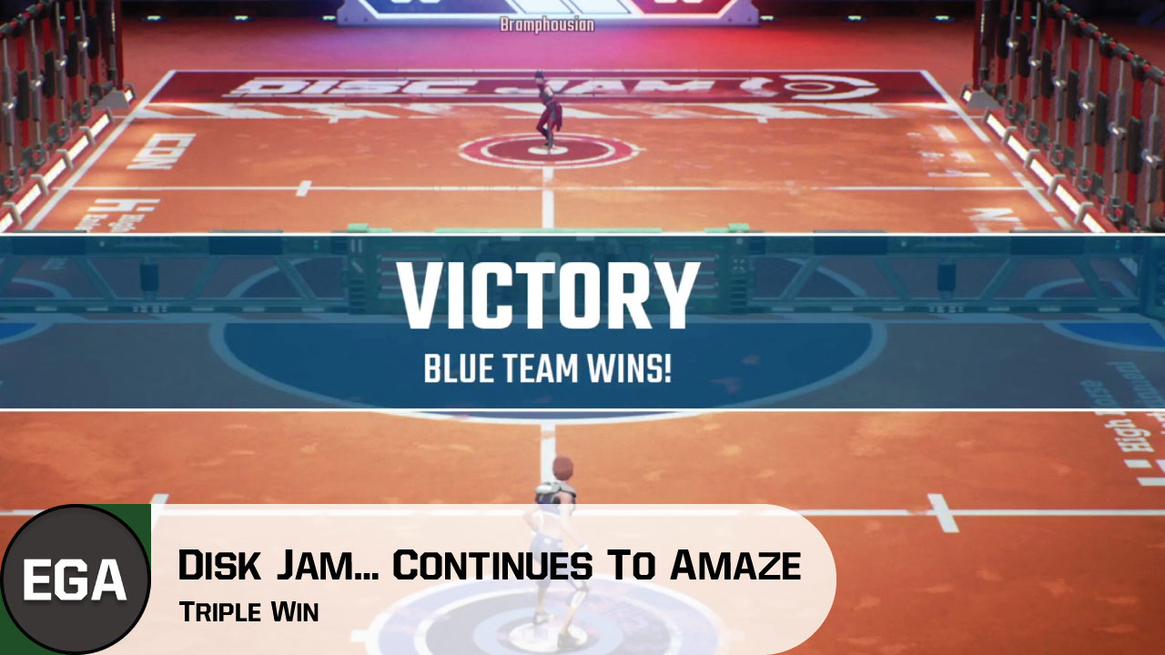 (2) Disk Jam Going for the Triple Win - Every Games Amazing